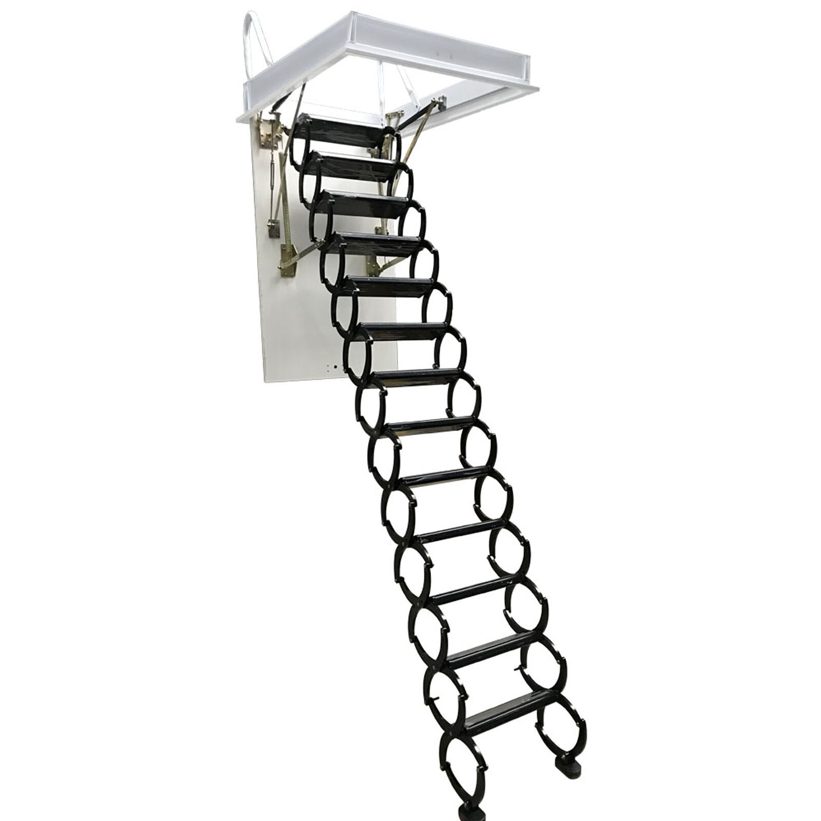 Ceiling Pull-down Staircase 27.56 "x 39.37" Concealed Attic Retractable ...