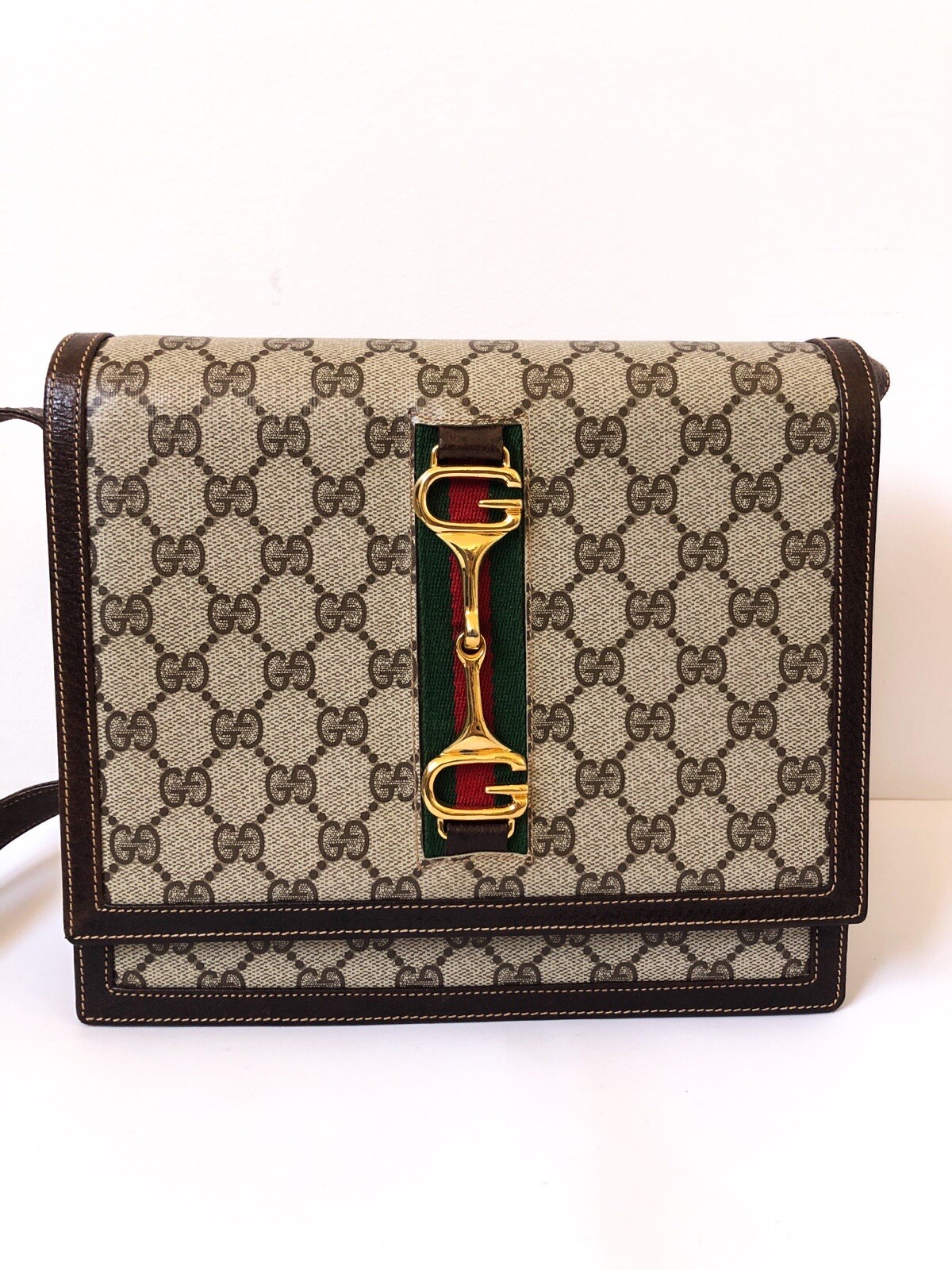 gucci horsebit monogram bag - Gem