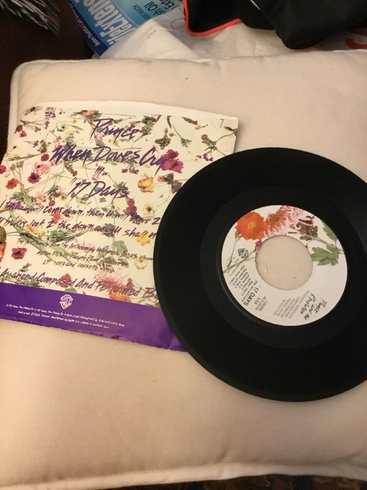 PRINCE When Doves Cry Purple Vinyl 45 & PS 7-29286 1984 Funk NM- | eBay