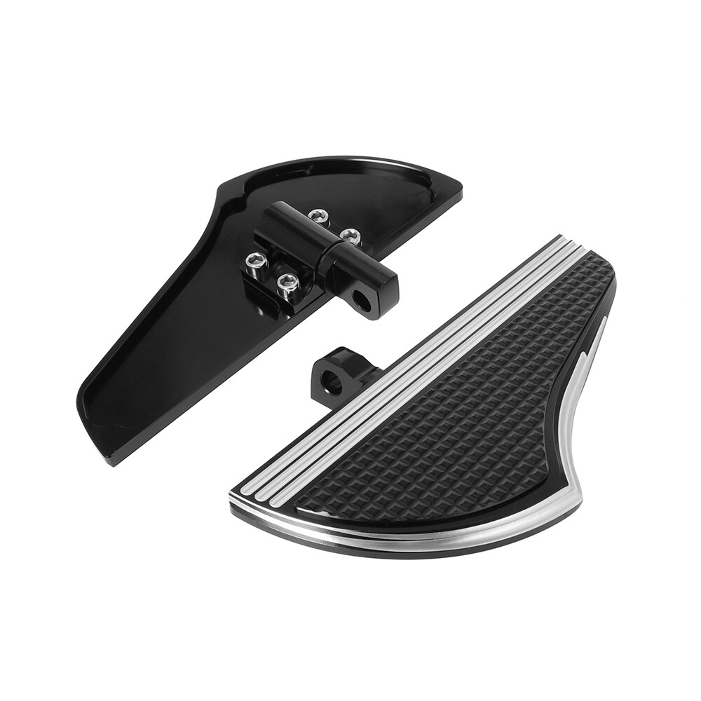 Motor CNC Defiance Passenger Floorboards Footboard For Harley Touring ...