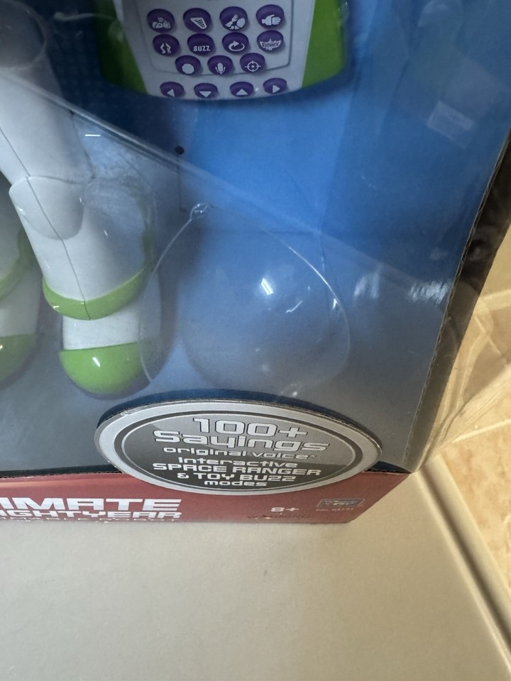 Disney Pixar Toy Story 3 Ultimate Buzz Lightyear Programmable New In ...