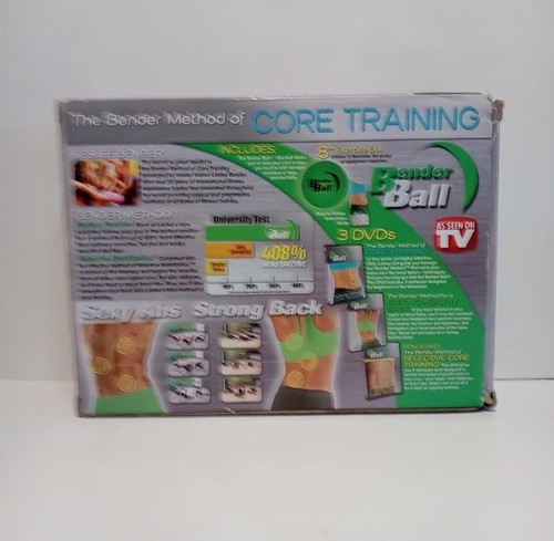 Bender Ball: The Bender Method of Core Training Set Kit for Sexy Abs 3 ...