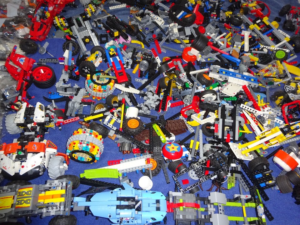 Lego Technic 20 POUND Bulk Lot Parts Beams Gears Mindstorms EXACT ...