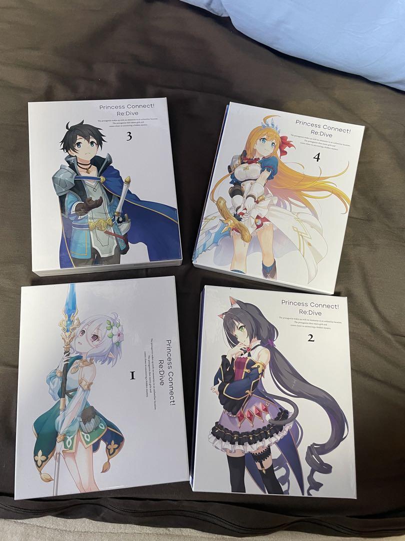 プリンセスコネクト！Re:Dive Blu-ray 1～4全巻セット｜アニメ