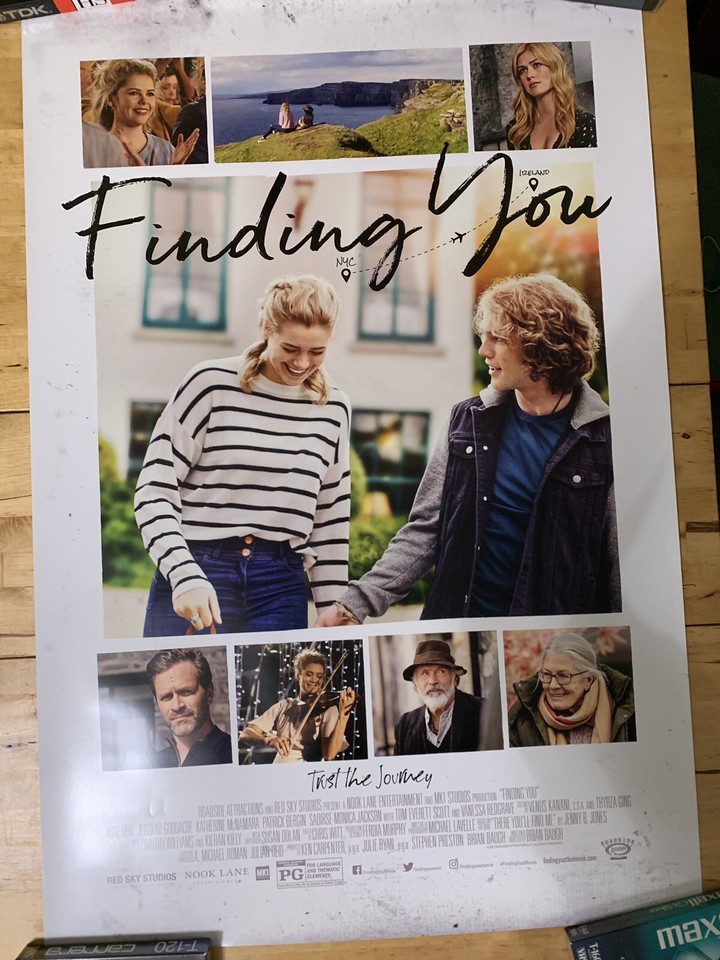 Finding You 2021 Theatrical Poster D/S 27x40 | eBay