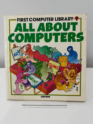 Usborne First Computer Library All About Computers Vintage Book | eBay