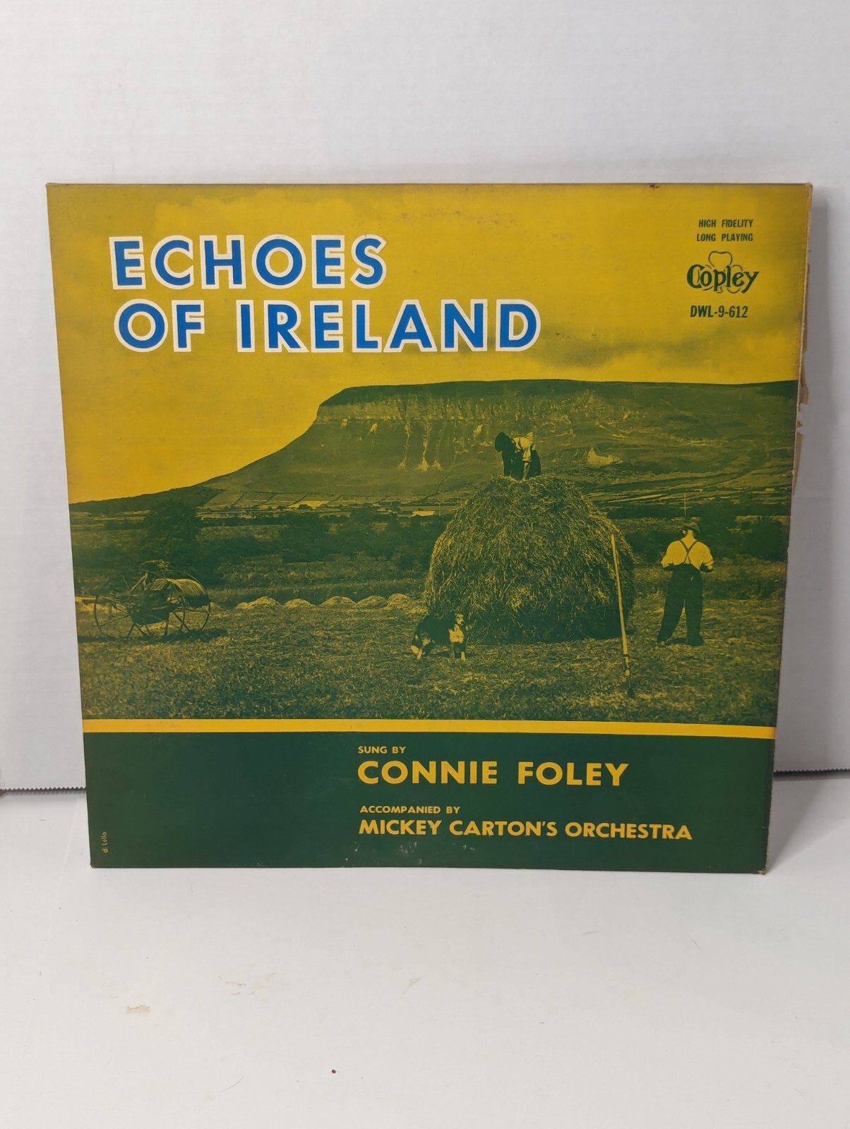 Vintage Music Album "Echoes Of Ireland" Sung By Connie Foley On Vinyl ...