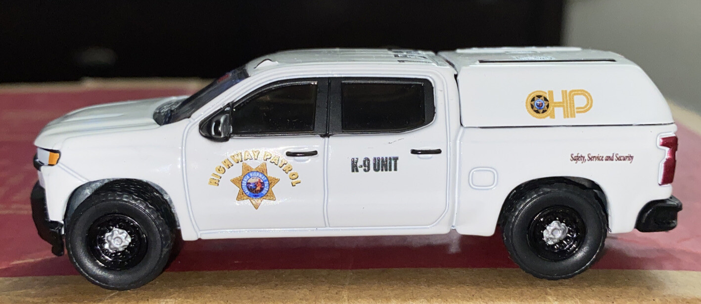 2022 Chevy Silverado Police Pursuit California Highway Patrol CHP K9 ...