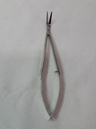 LAWTON Stainless Eye Corneal Scissors Angled 16mm Blades Blunt/Sharp ...