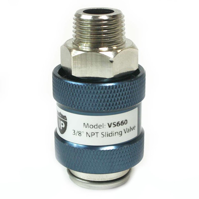 Pneumatic Hand Slide Valve 3/8" FPT x 3/8" MPT- VS660 | eBay