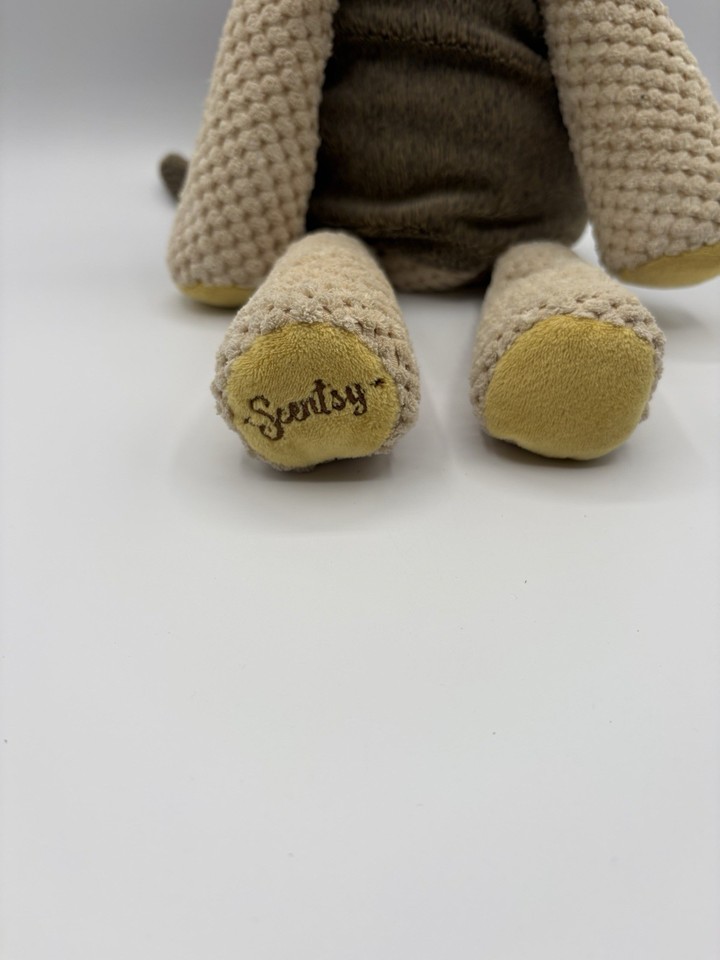Scentsy Buddy Monkey Plush w/ Zipper Pouch & Scent Pak Retired Stuffed ...