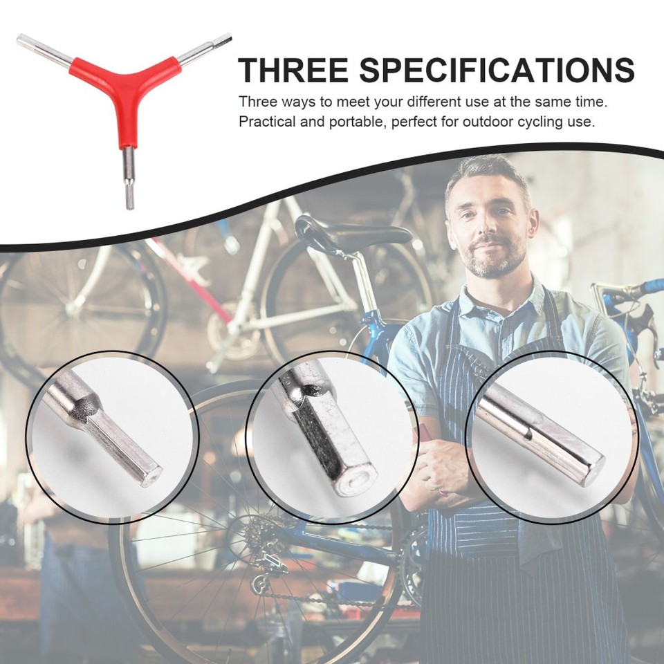 Mountain Bike Y-Shaped Inner Hexagonal Wrench Repairing Tool (4/5/6mm ...