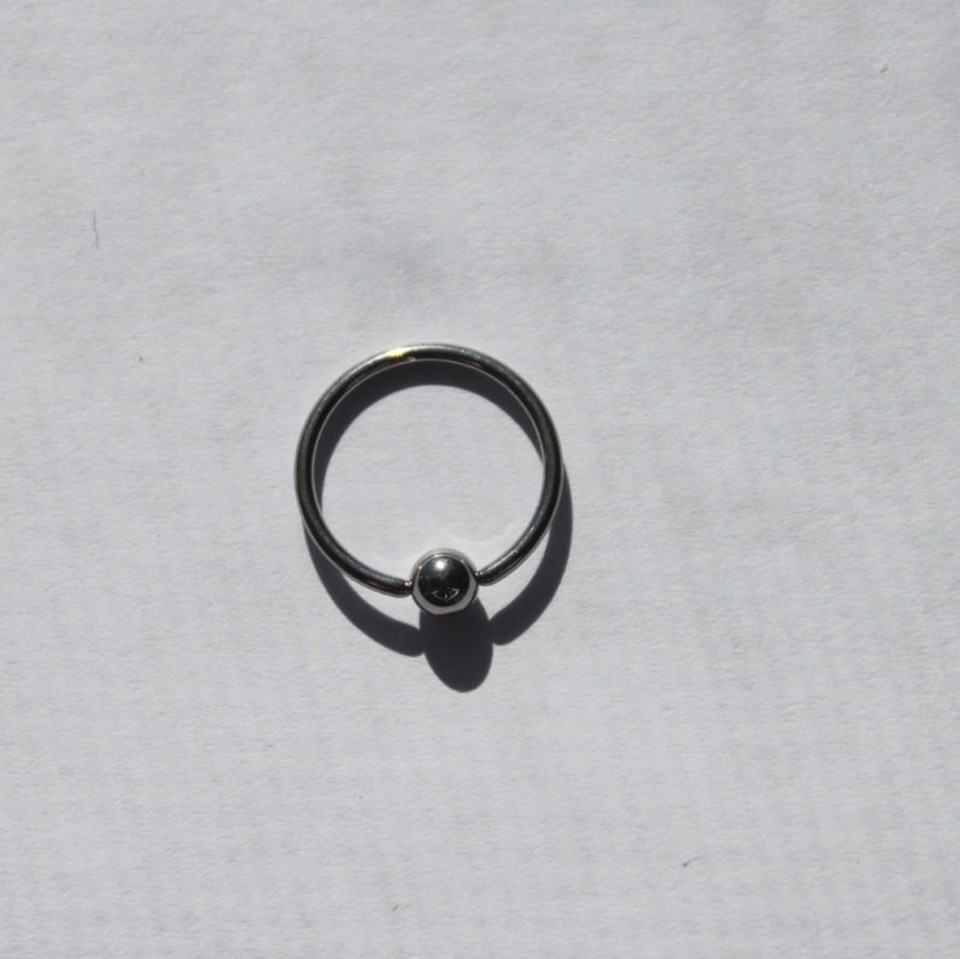 16g CBR Captive Bead Ring Body Piercing Stainless Steel | eBay