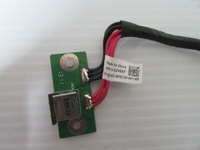 Dell Alienware X51 R2 Genuine Desktop DC-In Power Jack Board w/ Cable ...