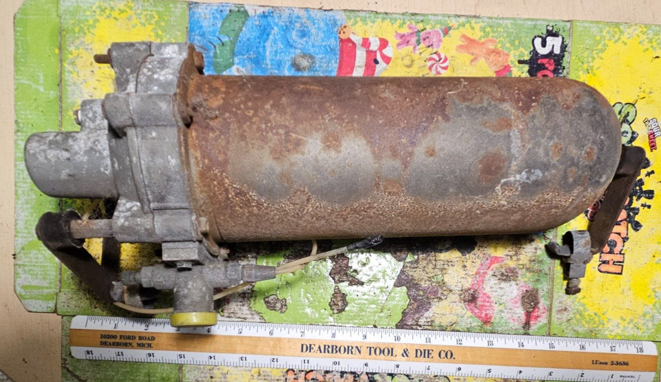 1967-1970 CADILLAC DEVILLE EL DORADO AIR RIDE COMPRESSOR & TANK AUTO ...