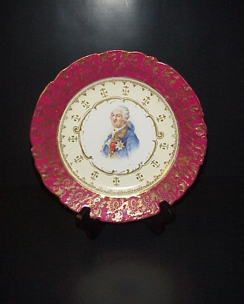 Victoria Carlsbad Austrian Cabinet Portrait Plate Signed | eBay