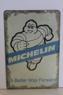 MMS11 Michelin A Better Way Forward Metal Sign New 30 cm H X 20 cm W ...