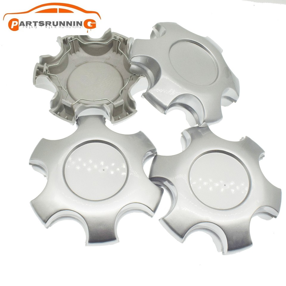 4PCS Wheel Hub Center Caps Set Silver For 2005 - 2015 Toyota Tacoma ...