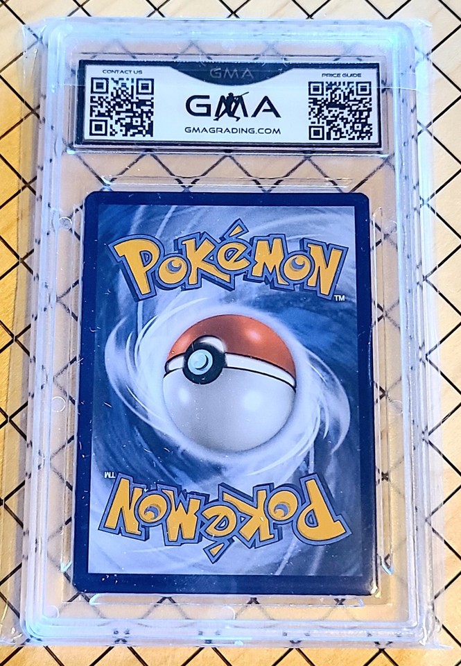 GMA 10 GEM MINT Pikachu 35/108 REVERSE HOLO XY Evolutions Pokemon Card ...