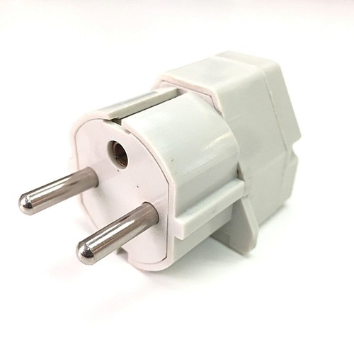 8-PACK Universal Europe to German Power Plug Adapter Converts Outlet ...