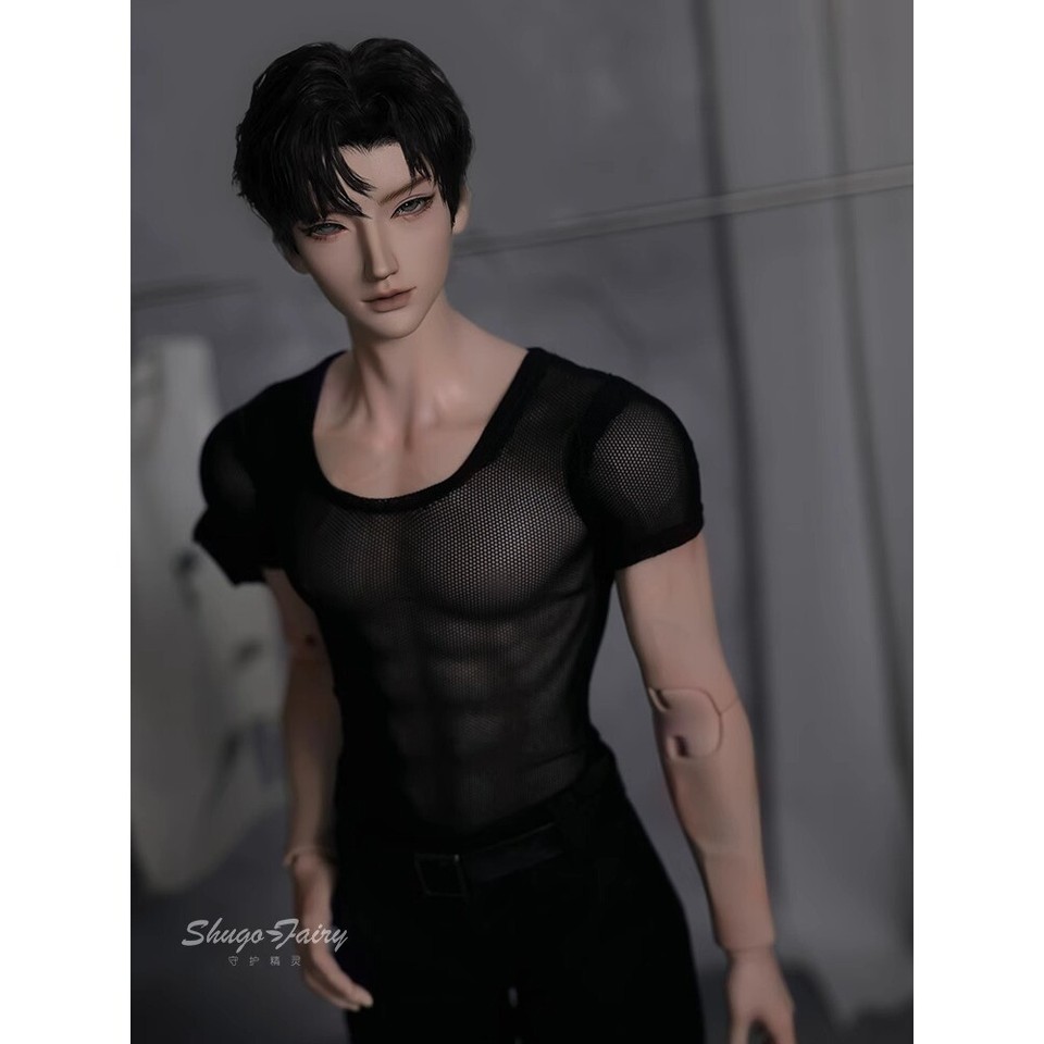 1/4 BJD SD Naked Ball Joint Body Resin Handsome Male Dolls with Eyes ...