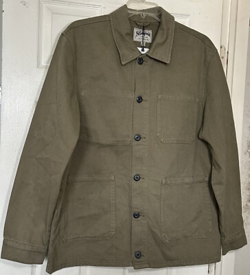 The Stronghold Jacket Men 2XL canvas cotton tan Trucker Utility Worker ...