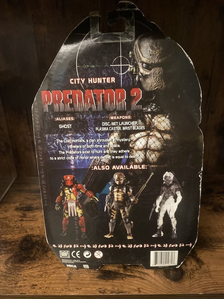 MIP NECA PREDATOR Series 7 MASKED CITY HUNTER cult horror movie 7 ...