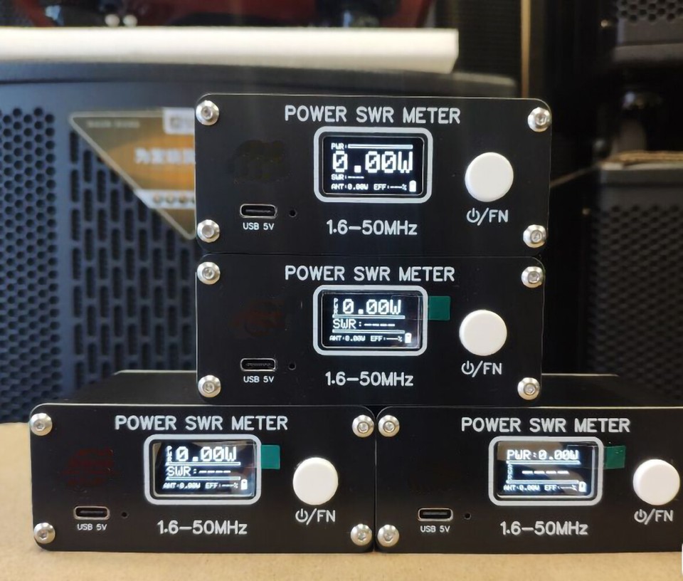 Mini QRP 150W 1.6-50MHz HF SWR / Power Meter FM/AM/CW/SSB with OLED | eBay