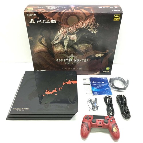PS4 PlayStation 4 Pro Console System MONSTER HUNTER WORLD LIOLAEUS ...