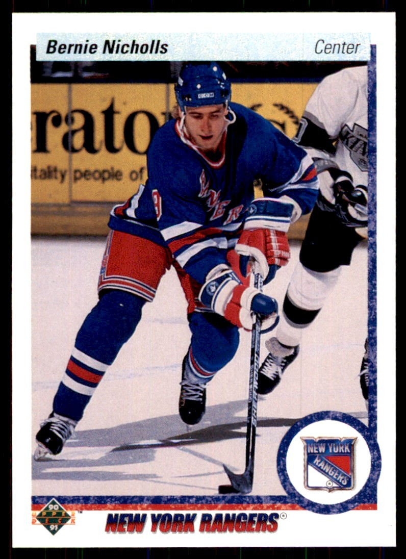 1990-91 Upper Deck Bernie Nicholls Hockey Cards #34 | eBay