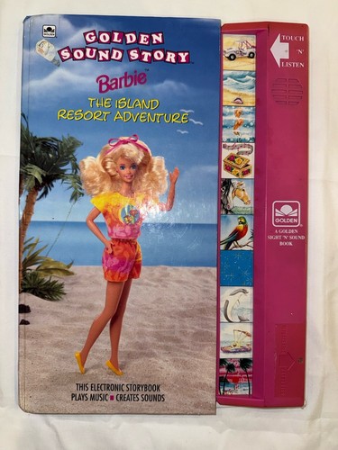 Barbie The Island Resort Adventure Golden Sound Story Book, 1992 ...