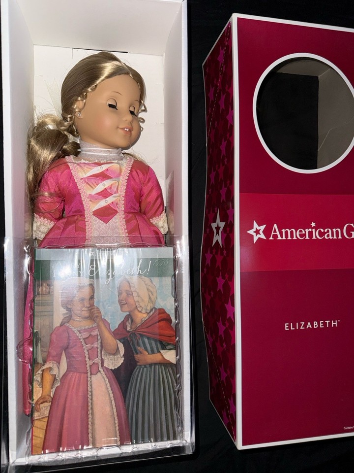 American Girl Elizabeth Cole Doll w/ Meet Outfit retired “new”READ ...