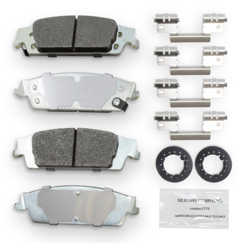 NRS Brakes Disc Brake Pad Set Rear Fits 2015-2018 Chevrolet Tahoe | eBay