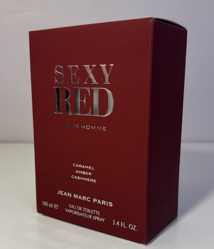 SEXY RED Pour Homme Eau de Toilette 3.4/ 100ml Jean Marc Paris VERY ...