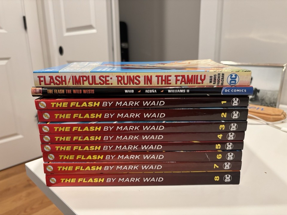 The Flash By Mark Waid TPB and HC Lot IMPULSE WILD WESTS | eBay