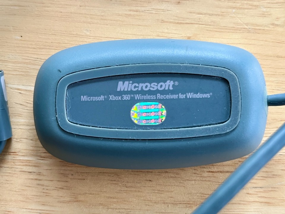 Microsoft Xbox 360 Wireless Gaming Receiver USB Adapter MODEL 1086 for ...