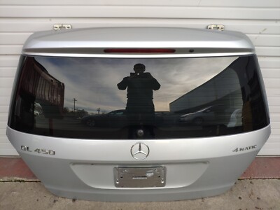 2009 MERCEDES GL 450 X164 TRUNK LID LIFTGATE HATCH SILVER C48 | eBay