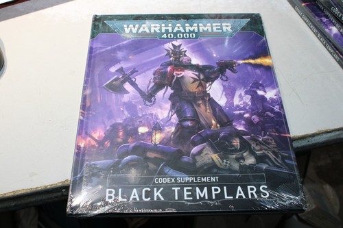 Games Workshop Warhammer 40K Codex Black Templars Miniature Games ...