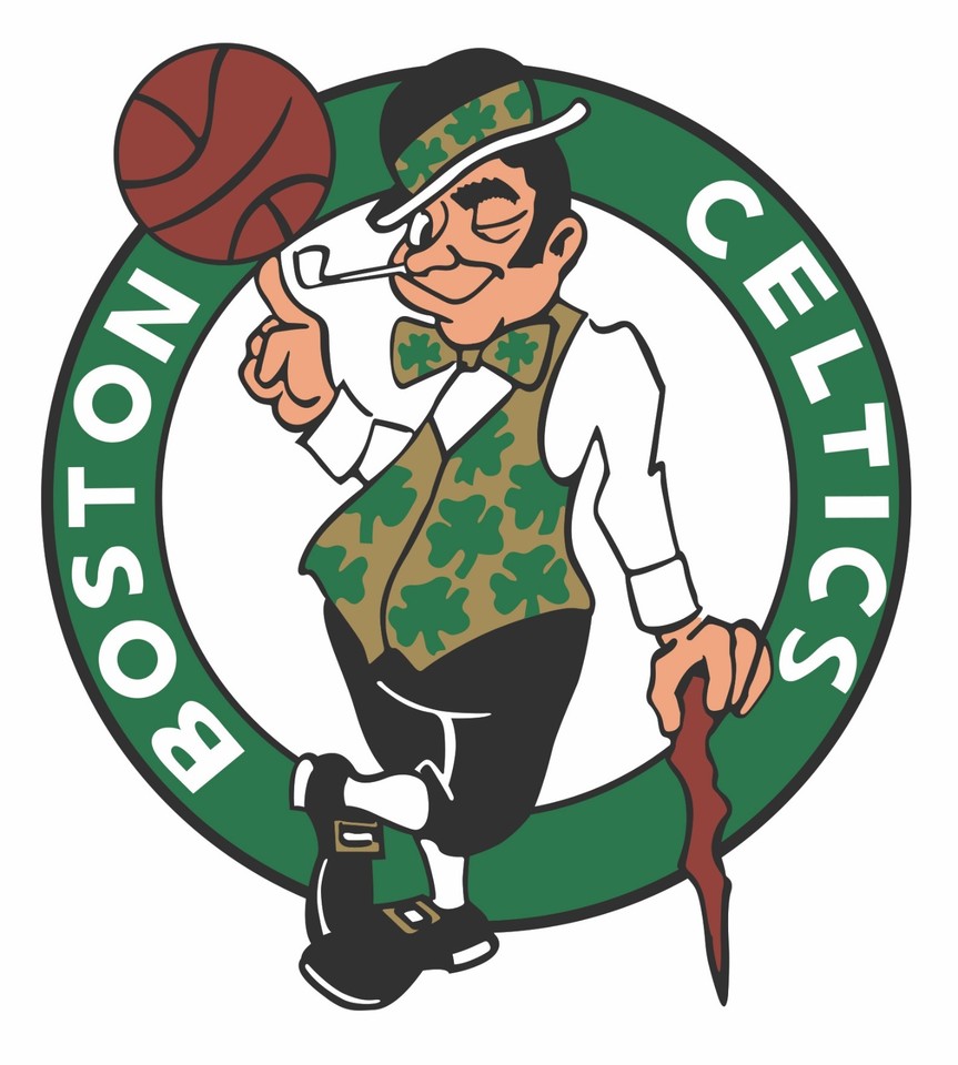 Boston Celtics Logo Wall Decal NBA Basketball Decor Sport Mural Vinyl ...