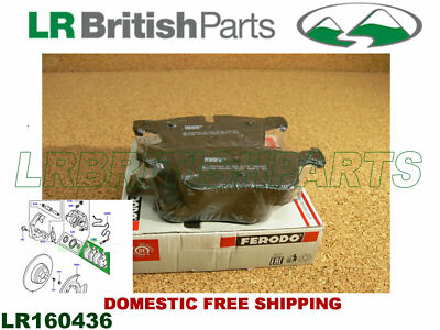 LAND ROVER REAR BRAKE PADS RANGE ROVER EVOQUE 16-18 DISCOVERY SPORT 15 ...