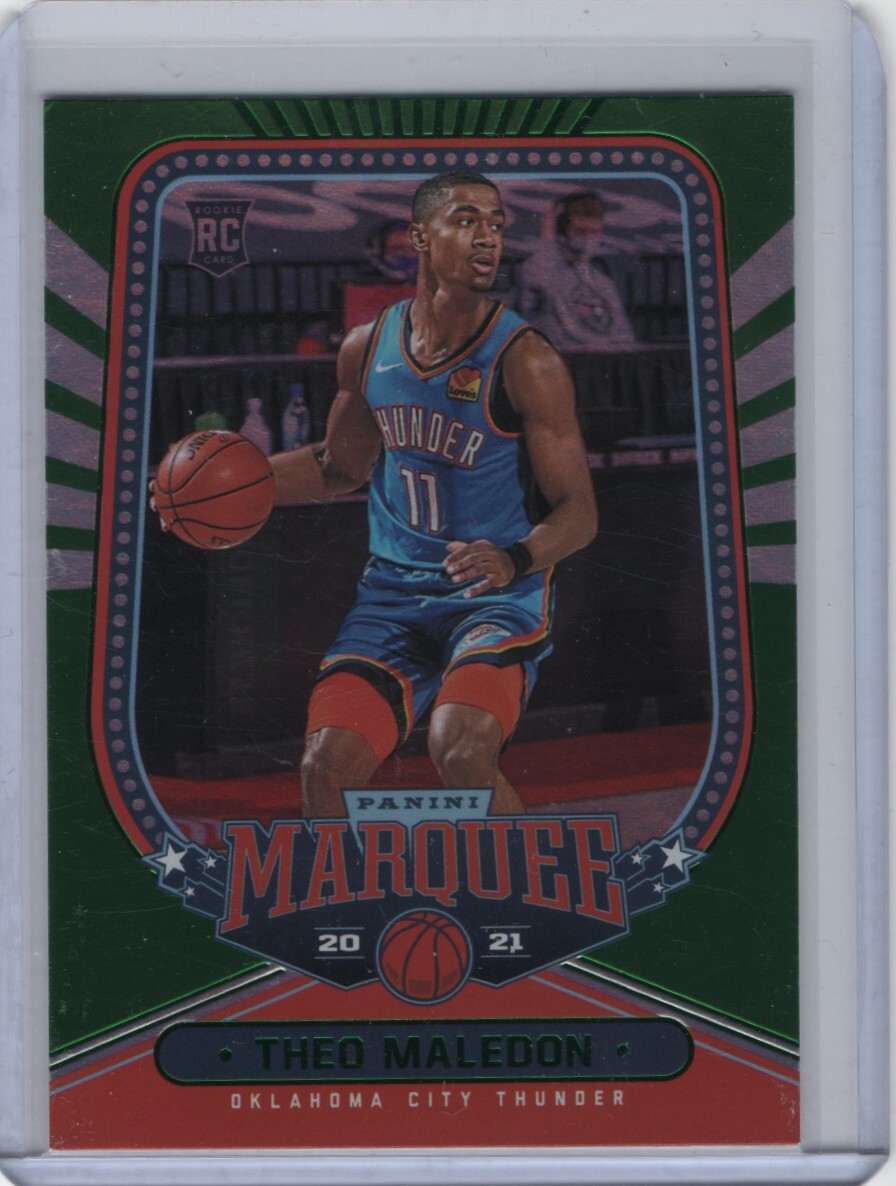 2020-21 Panini Chronicles Marquee Theo Maledon Green Rookie | eBay