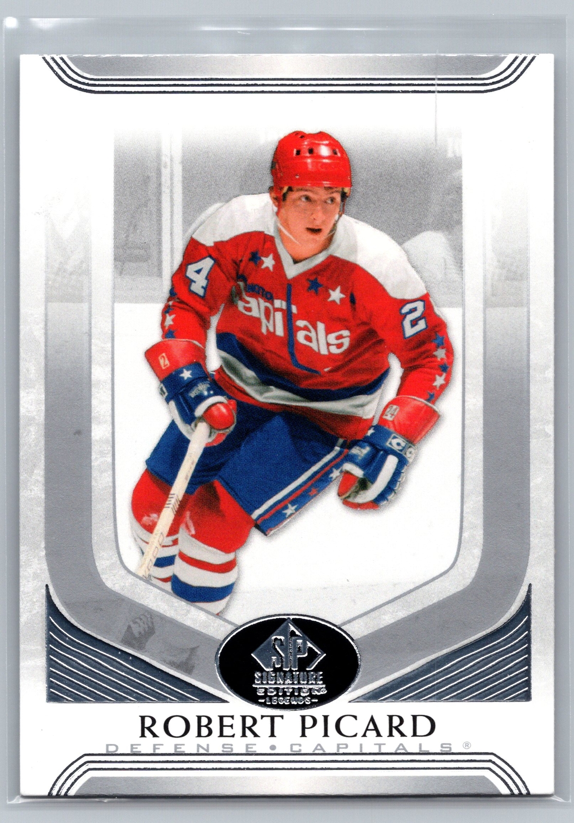 2020-21 SP Signature Edition Legends #127 Robert Picard Washington Capitals | eBay