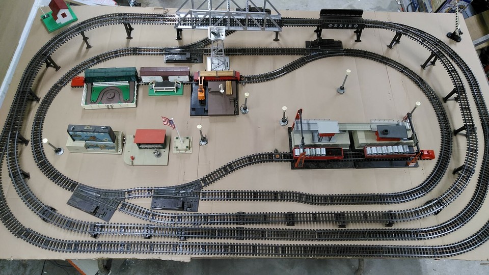 LIONEL 1964 ADDAMS FAMILY 5' x 9' SUPER O TRAIN LAYOUT INSTRUCTION ...