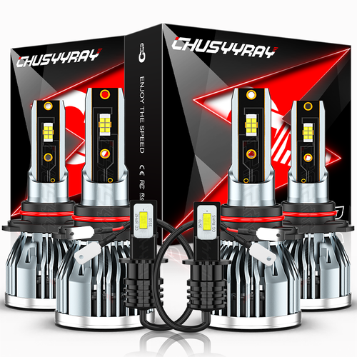 For Nissan 300ZX 1990-1996 6000K LED Headlight High Low + Fog Lights ...