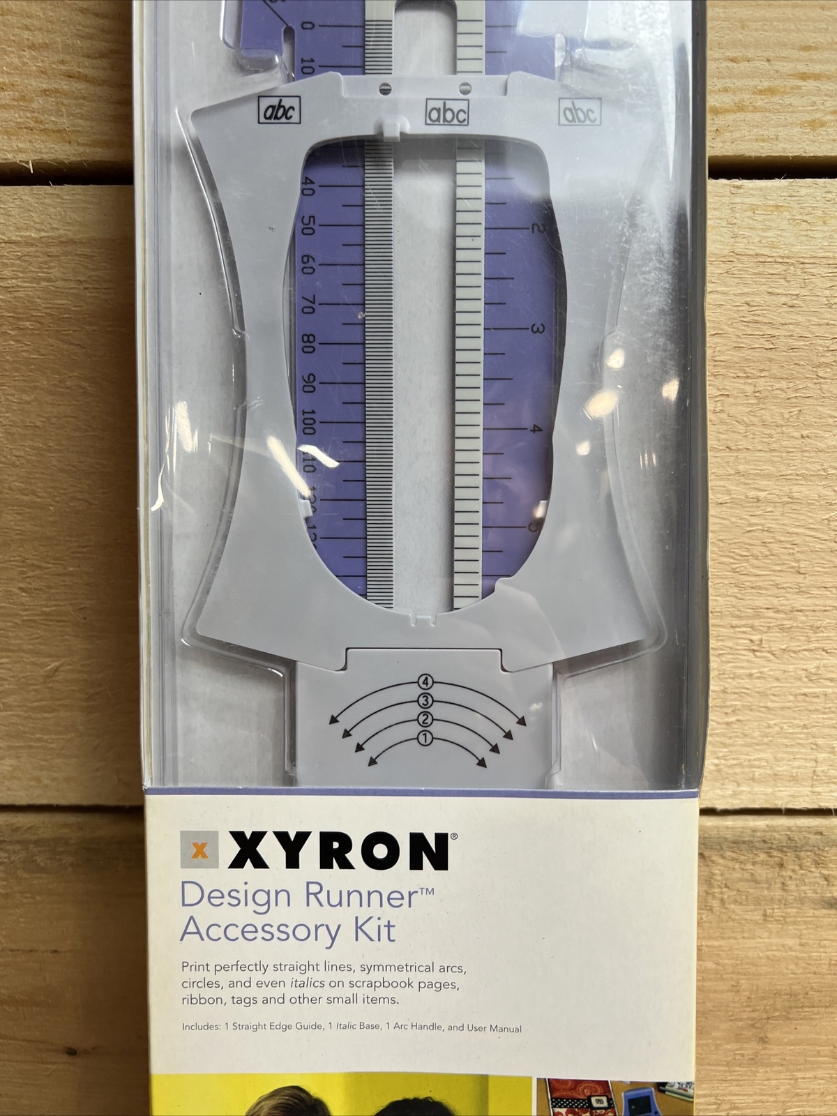Design Runner Accessory Kit XYRON 48341 Straight Edge Guide-Brand New ...