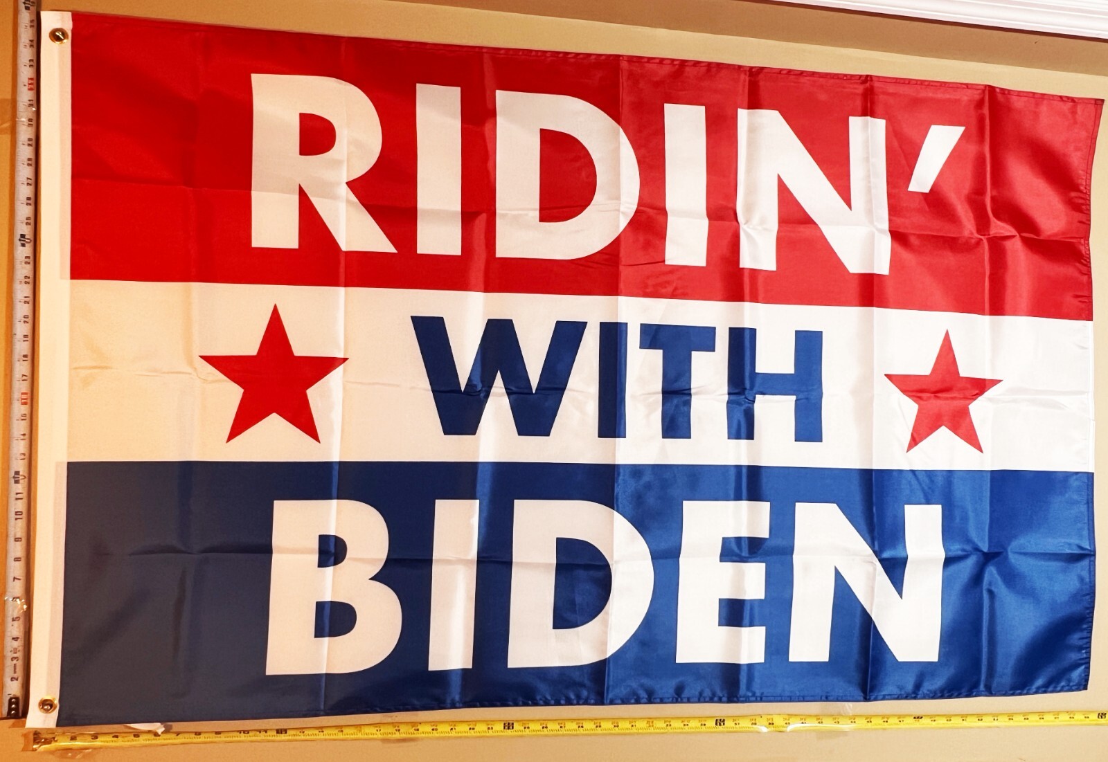 Joe Biden Flag FREE SHIPPING 13 Democrat Save Democracy Trump Sucks ...