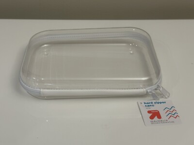 Target Clear Hard Sided Plastic Pencil Case! TikTok Viral! Holds ...