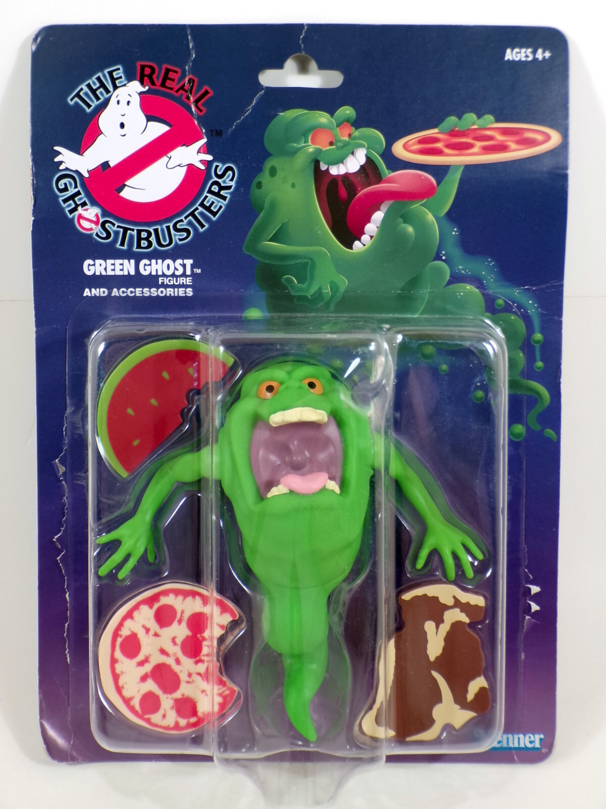 Kenner Ghost Busters Green Ghost and Marshmallow Man Figures Bundle ...
