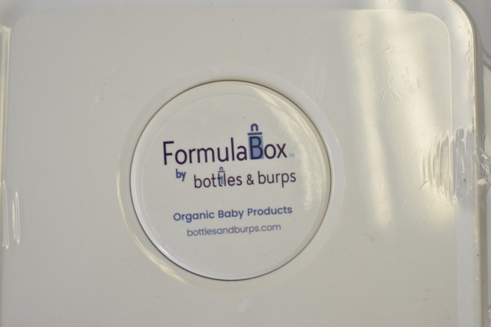 Bottles & Burps Formula Box Airtight Infant Baby Milk Storage Container ...