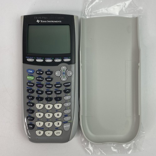 Texas Instruments TI-84 Plus Silver Edition Graphing School Calculator ...